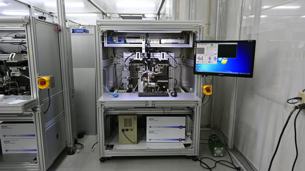 Alignment and UV Curing System - WaveCyber Corporation